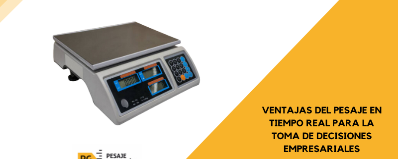 Las ventajas del pesaje en tiempo real para la toma de decisiones ...